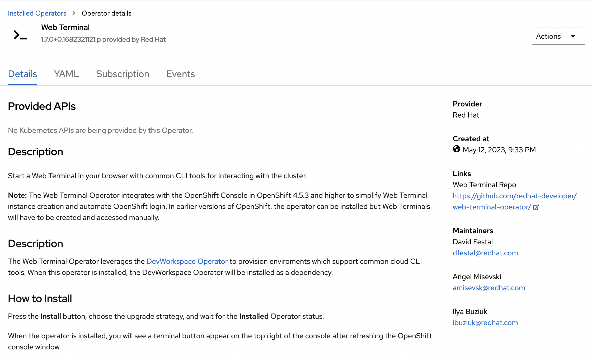 Workshop Overview - Setup :: OpenShift Inner & Outer Loop Development ...