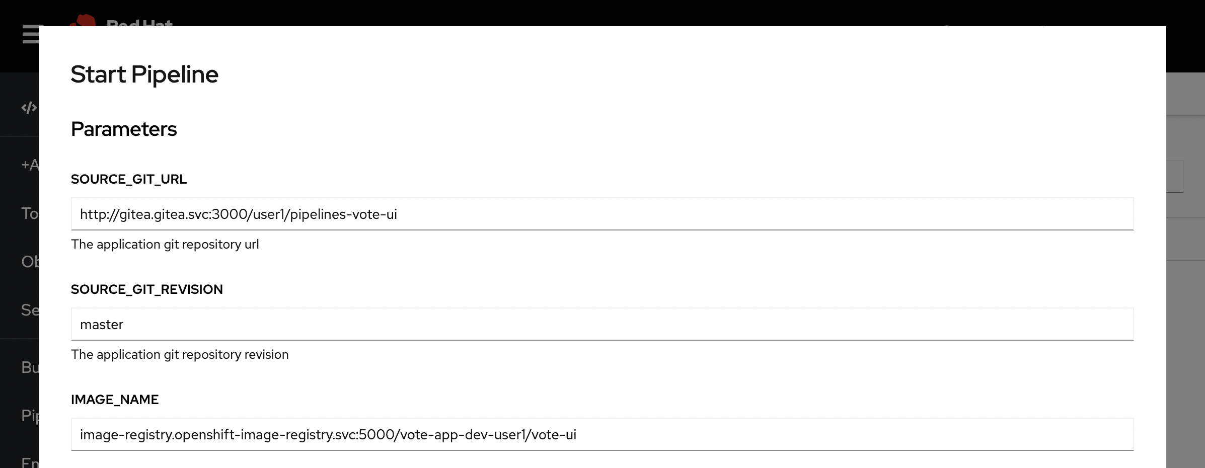 Workshop Development - Pipelines :: OpenShift Inner & Outer Loop Development Guides