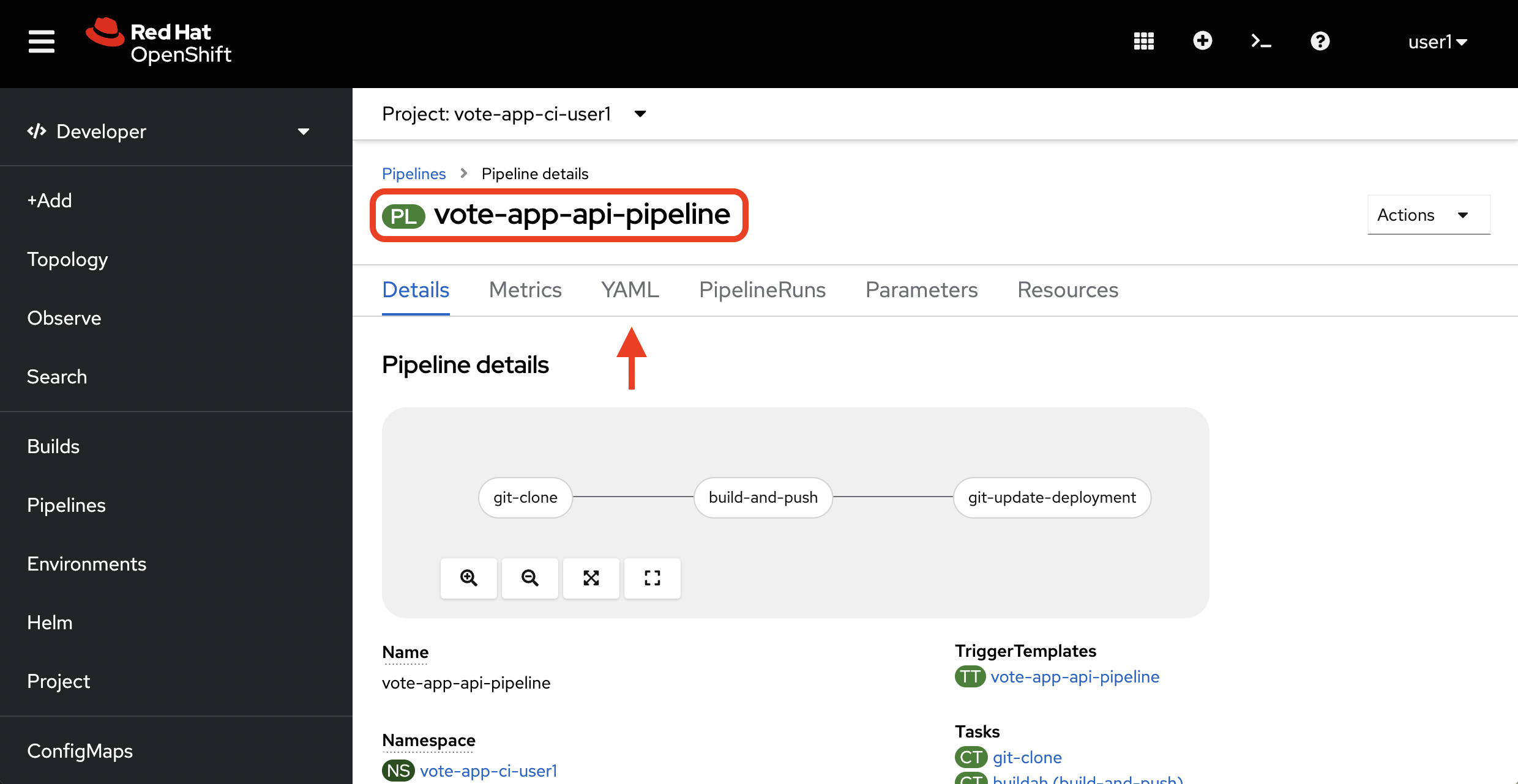 Workshop Development - Pipelines :: OpenShift Inner & Outer Loop Development Guides