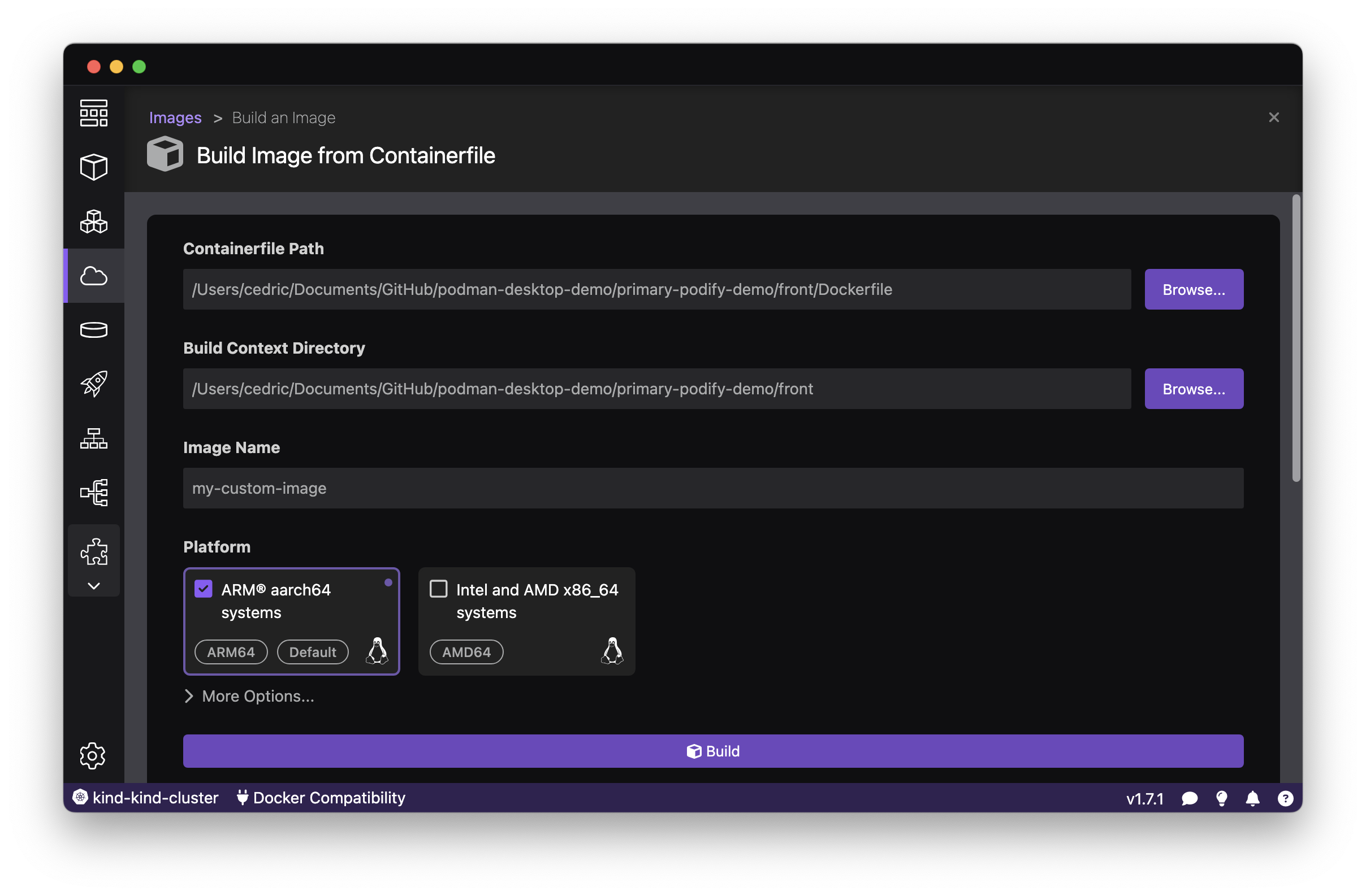 Podman Desktop Interface & Essentials :: Podman Desktop Tutorial