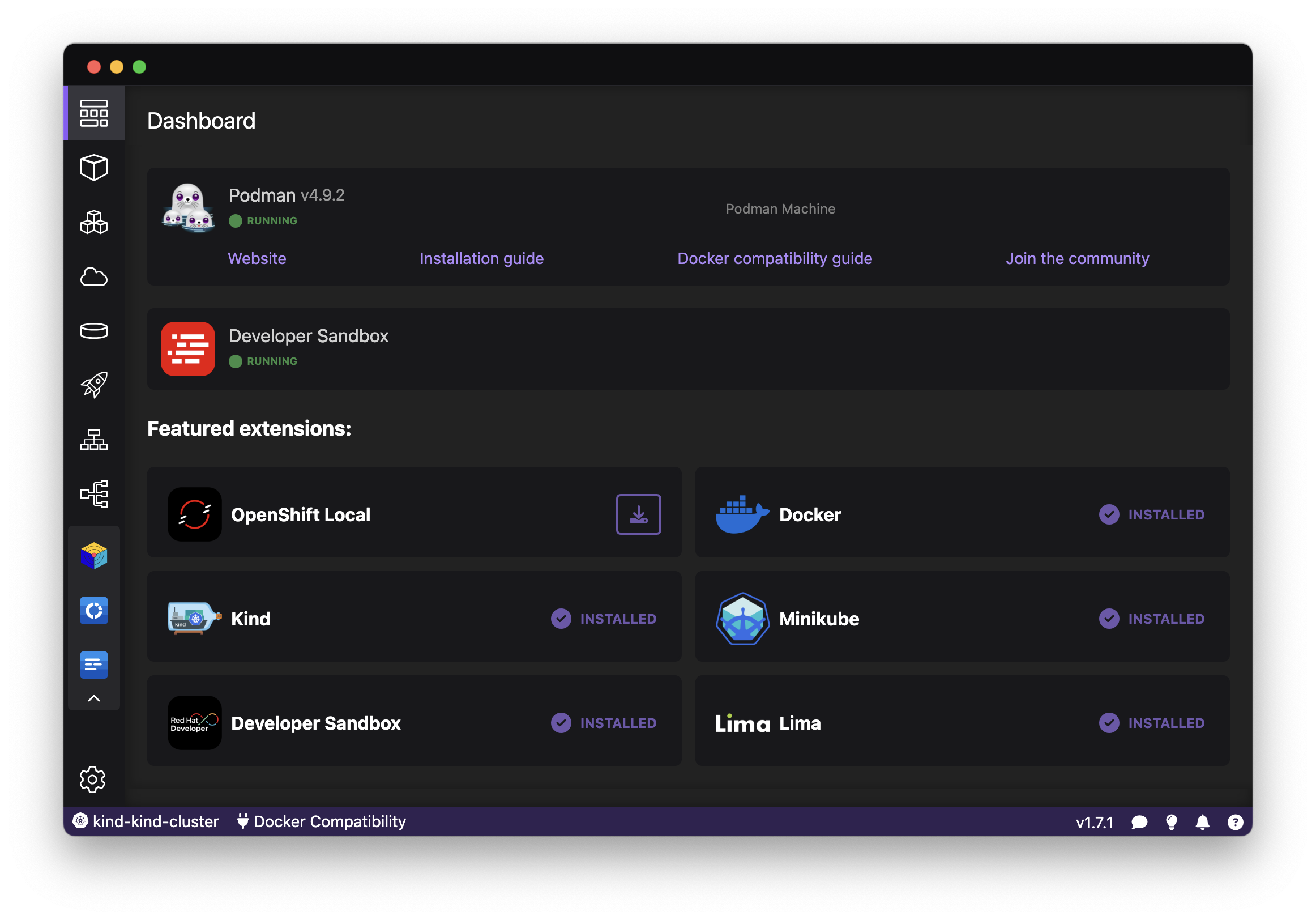 Podman Desktop Setup :: Podman Desktop Tutorial
