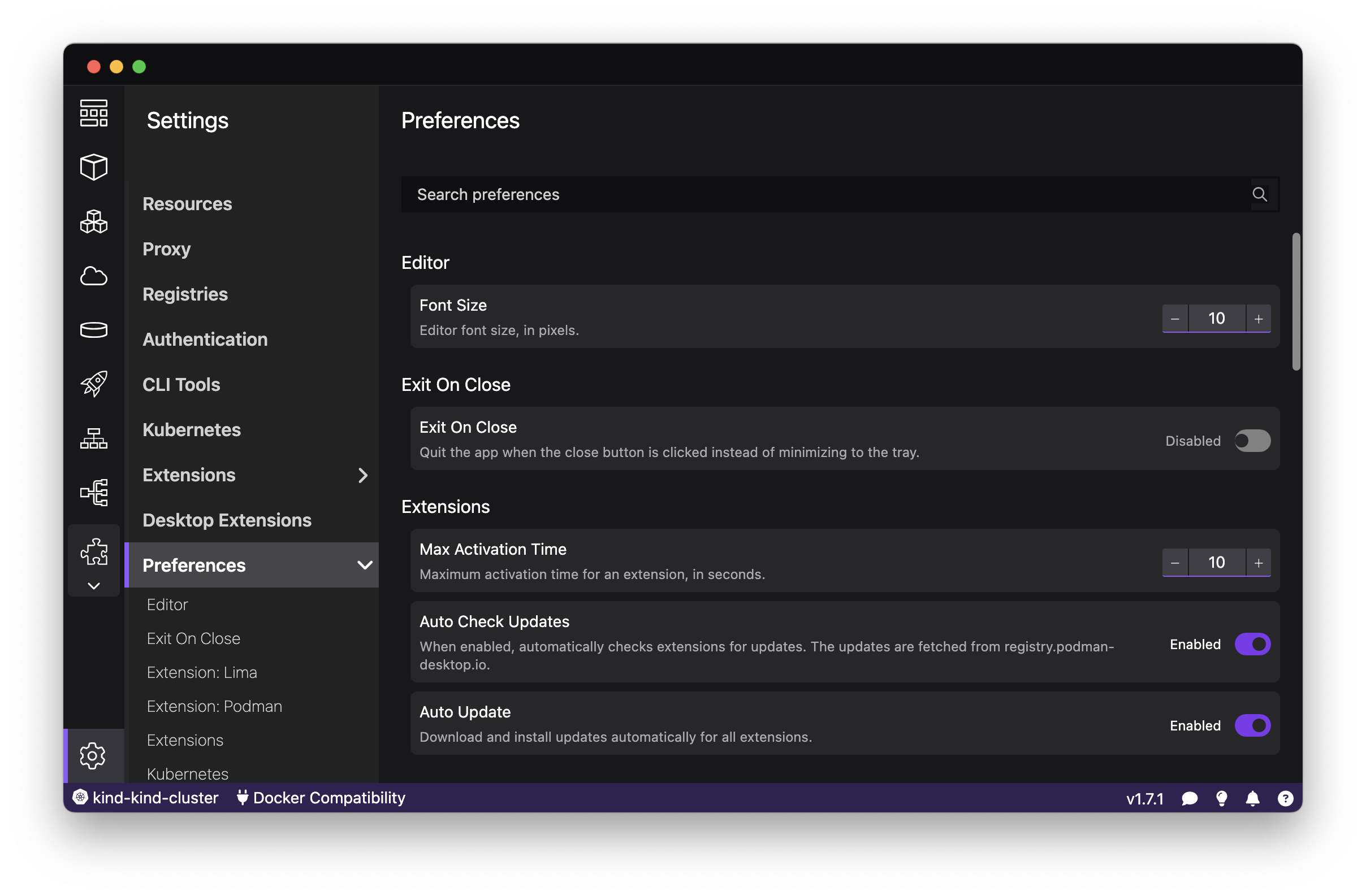 Podman Desktop Interface & Essentials :: Podman Desktop Tutorial