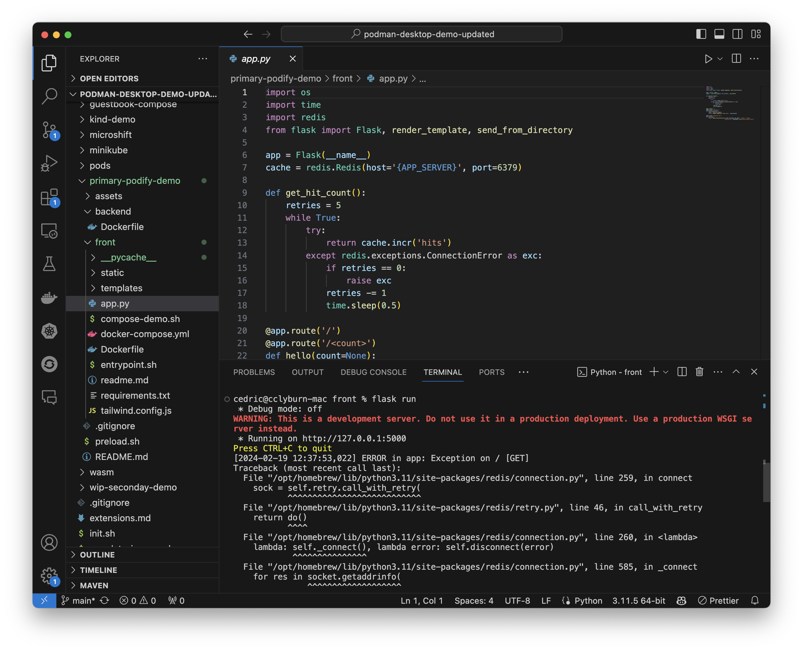Exercise: Building Images in Podman Desktop :: Podman Desktop Tutorial