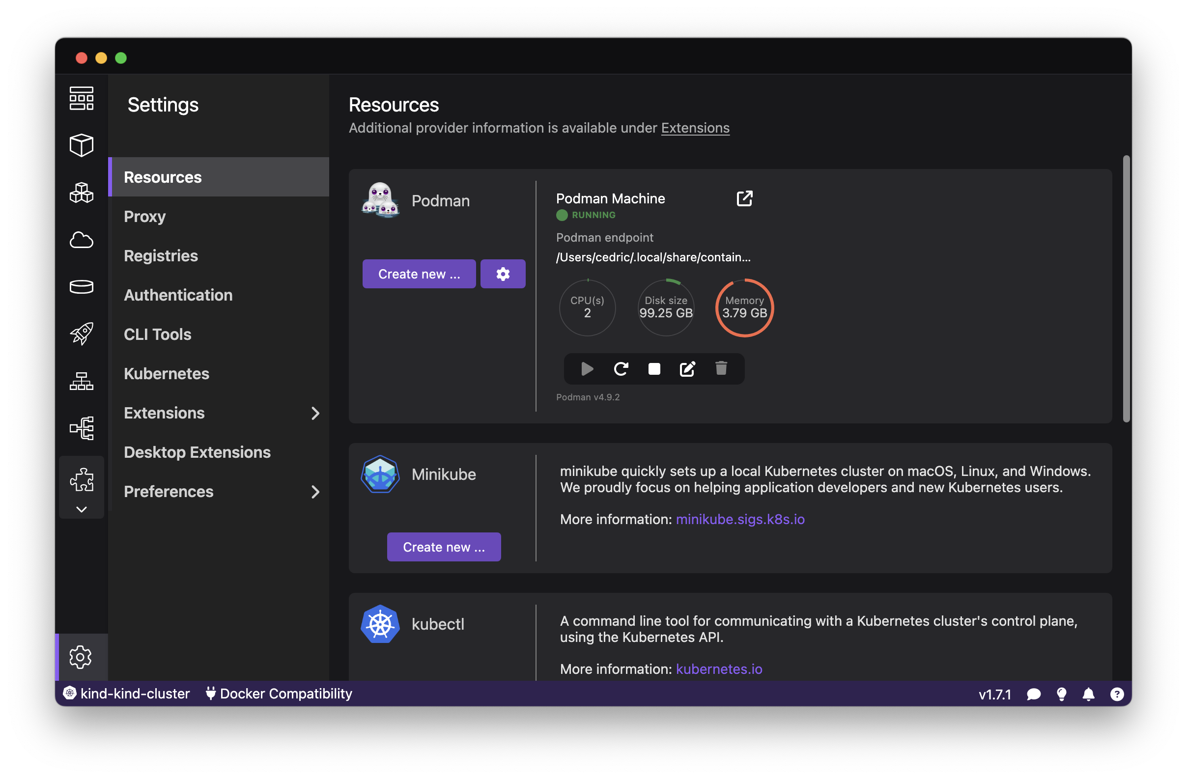 Podman Desktop Interface & Essentials :: Podman Desktop Tutorial